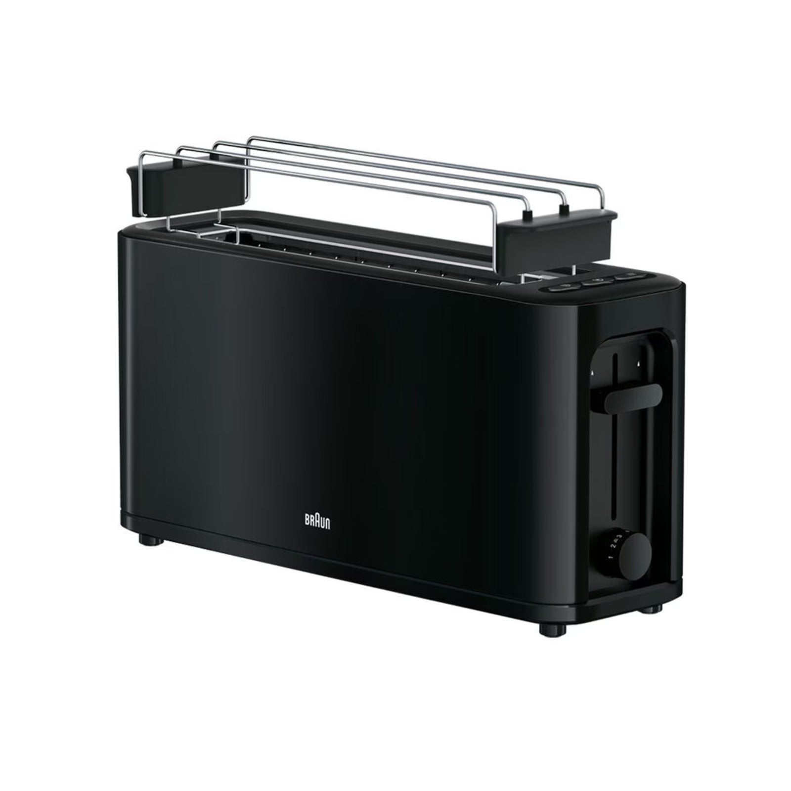 Braun Toaster 1000w 1 Big Slot Black – Abed Tahan