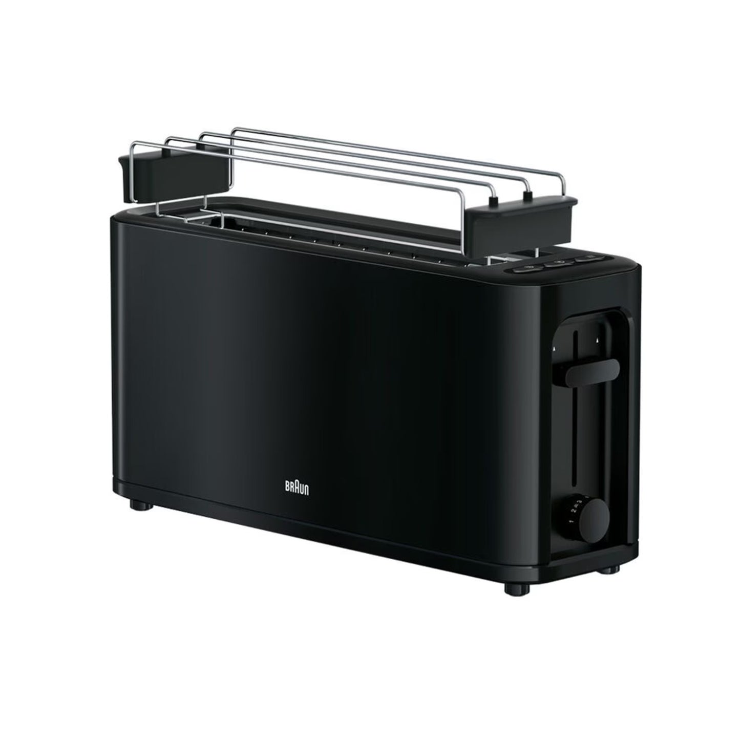 Braun Toaster 1000w 1 Big Slot Black – Abed Tahan