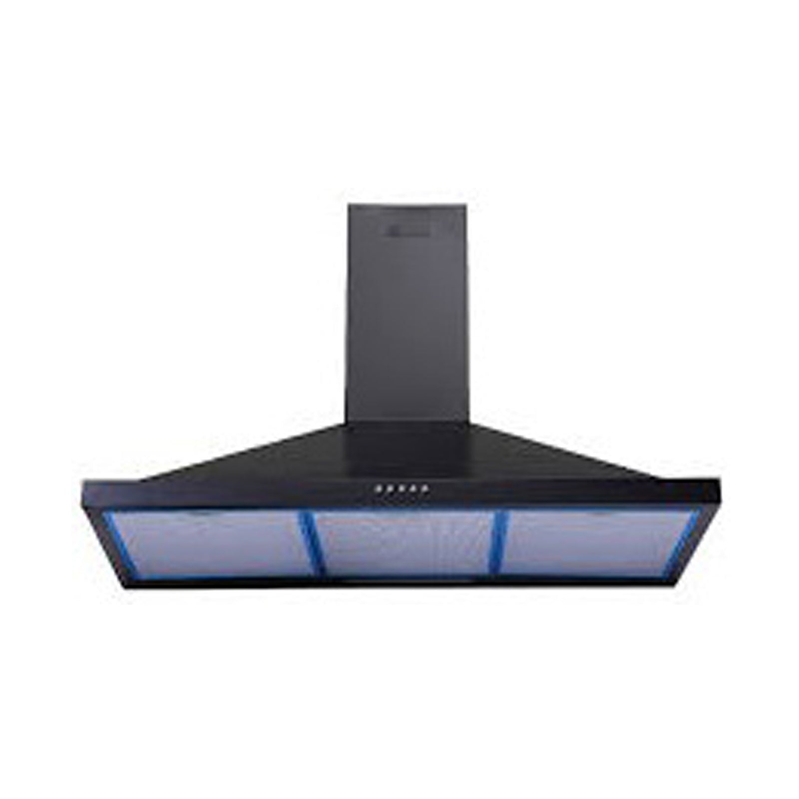 Super Chef Pyramid Hood 90 Cm Black