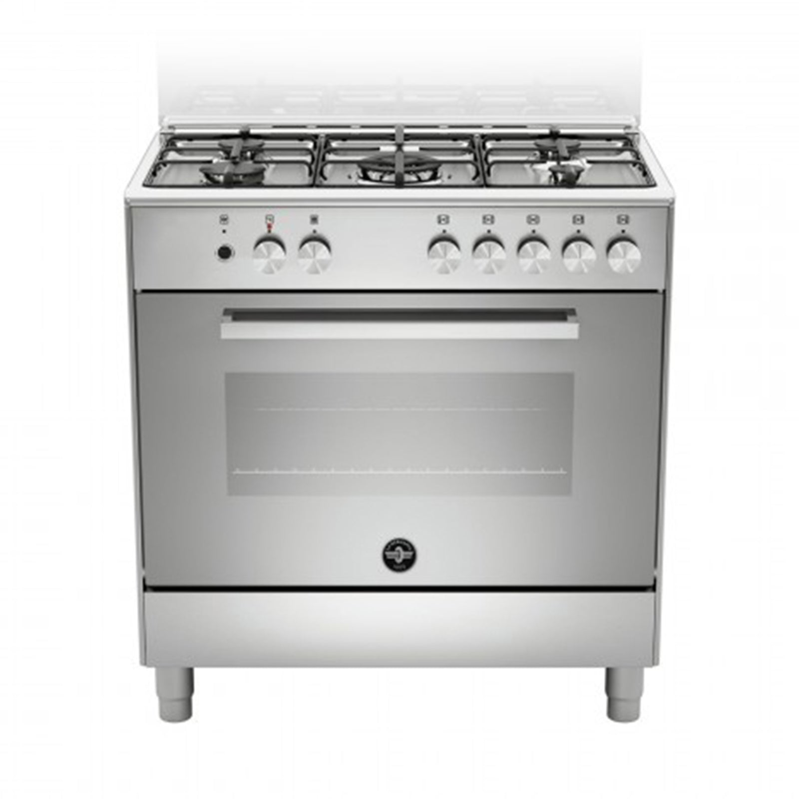 La Germania Cooker Wide 80cm 5 Gas Burners Stainless Steel